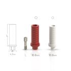 Castable Abutment (Plastic | POM) compatible with MIS® M4 Ø5.0 - Ø6.0 ...