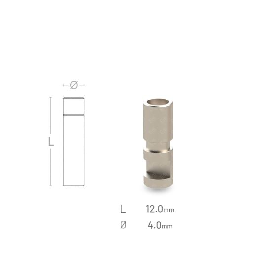Dental Implant Lab Analog compatible with Neodent® Drive GM™ Ø3.5 - Ø7 ...