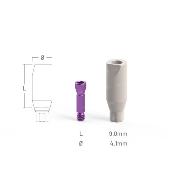 CAD/CAM Implant Level Scan Body: Straumann® CrossFit™ RC 4.1
