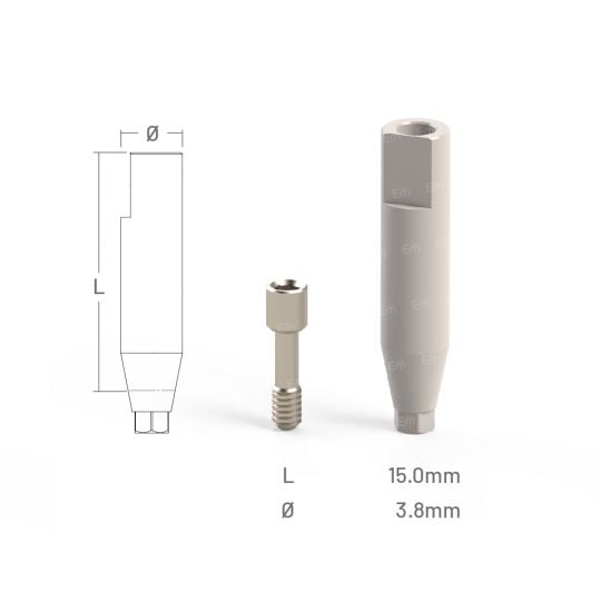 CAD/CAM Implant Level Scan Body (TS) compatible with Cowellmedi® INNO ...
